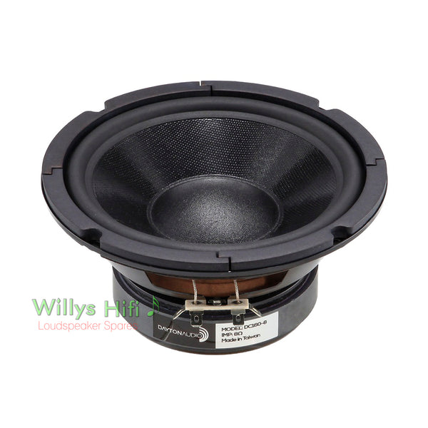 Dayton Audio DC160-8 Classic Series Midwoofer 6½" 8 ohm - Willys-Hifi Ltd