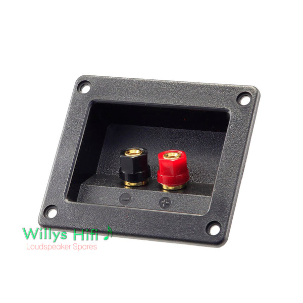Terminal Panel 1 Way With Gold Or Nickel Posts - Willys-Hifi Ltd