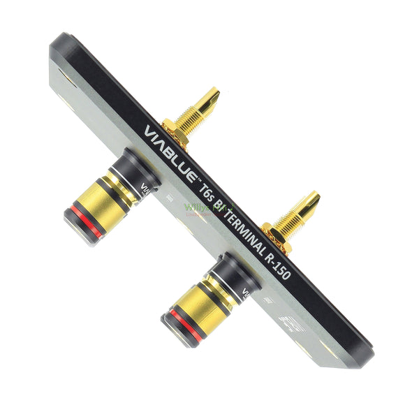 VIABLUE T6S R150 Bi-Wire Terminal Panel - Willys-Hifi Ltd